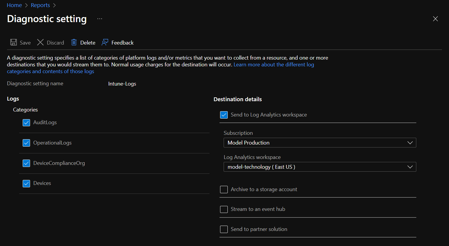 Advanced Reporting With Intune Data Warehouse And Log Analytics Microsoft Intune Reporting